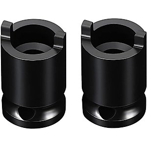 baolaili Black Angle Grinder Socket Wrench Forged Socket Pressure Pistol Grip Air Angle Die Grinder Accessories Socket Accessories Socket Polisher Plate Removal Angle Grinder Tool