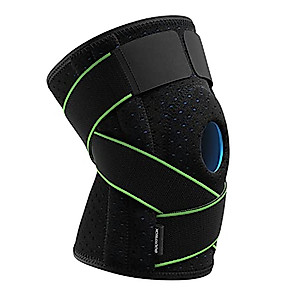 Bodyprox Knee Brace with Side Stabilizers & Patella Gel Pads for Knee Support
