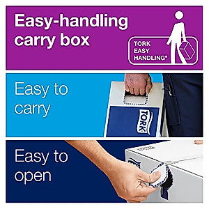 Tork Hand Towel Roll, Natural, Universal, H71, Large, 100% Recycled, 1-Ply, White, 6 Rolls x 800 ft, 7171300