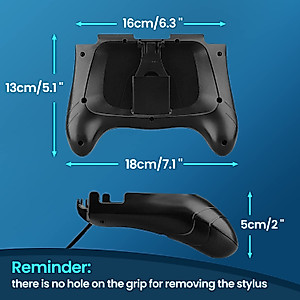 OSTENT Durable Flexible Joypad Bracket Holder Hand Handle Grip for Nintendo 3DS LL/XL