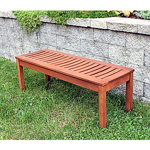 Achla Designs Backless Bench, 4-Foot - OFB-08