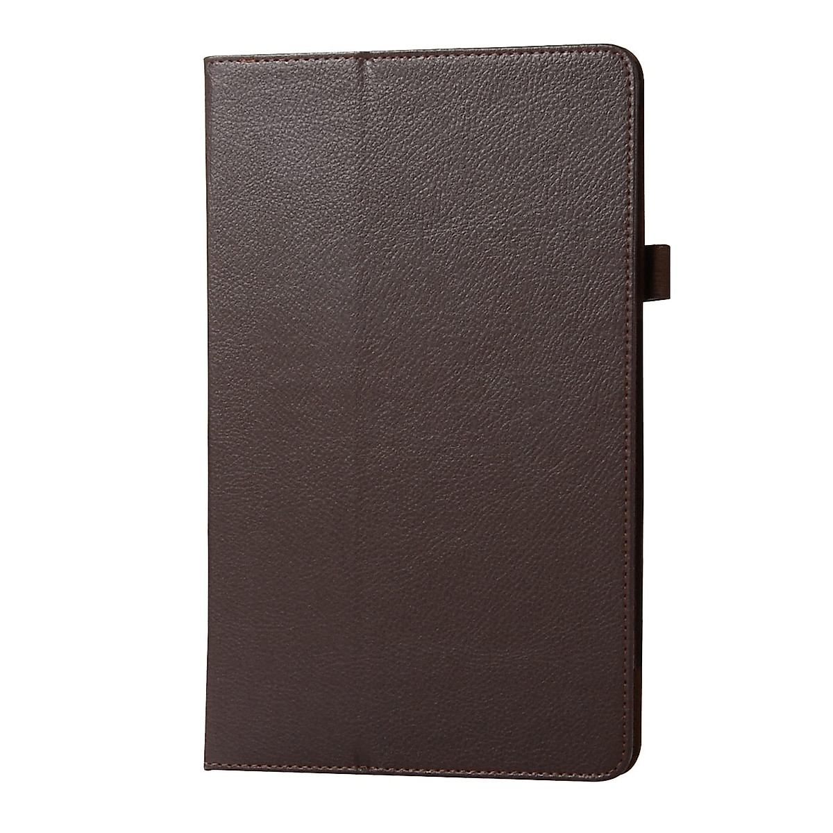 Tablet PC Case Texture Leather Tablet Case Compatible with Samsung Galaxy Tab A 10.5 2018 SM-T590 Slim Folding Stand Folio Protector Shockproof Back Cover with Holder Tablet Home (Color : Brown)