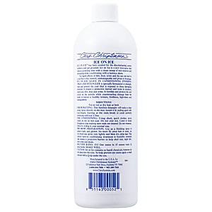 Chris Christensen Ice on Ice Detangling and Finishing Concentrate, Dog Conditioner, Groom Like a Professional, 16 oz