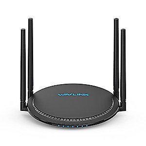 WAVLINK WiFi 6 Router,AX1800 Wireless Router, Dual Band Gigabit WiFi Internet up to 1,500 sq. ft and 64+ Devices, Router, TouchLink, Parental Control, QoS,for Home