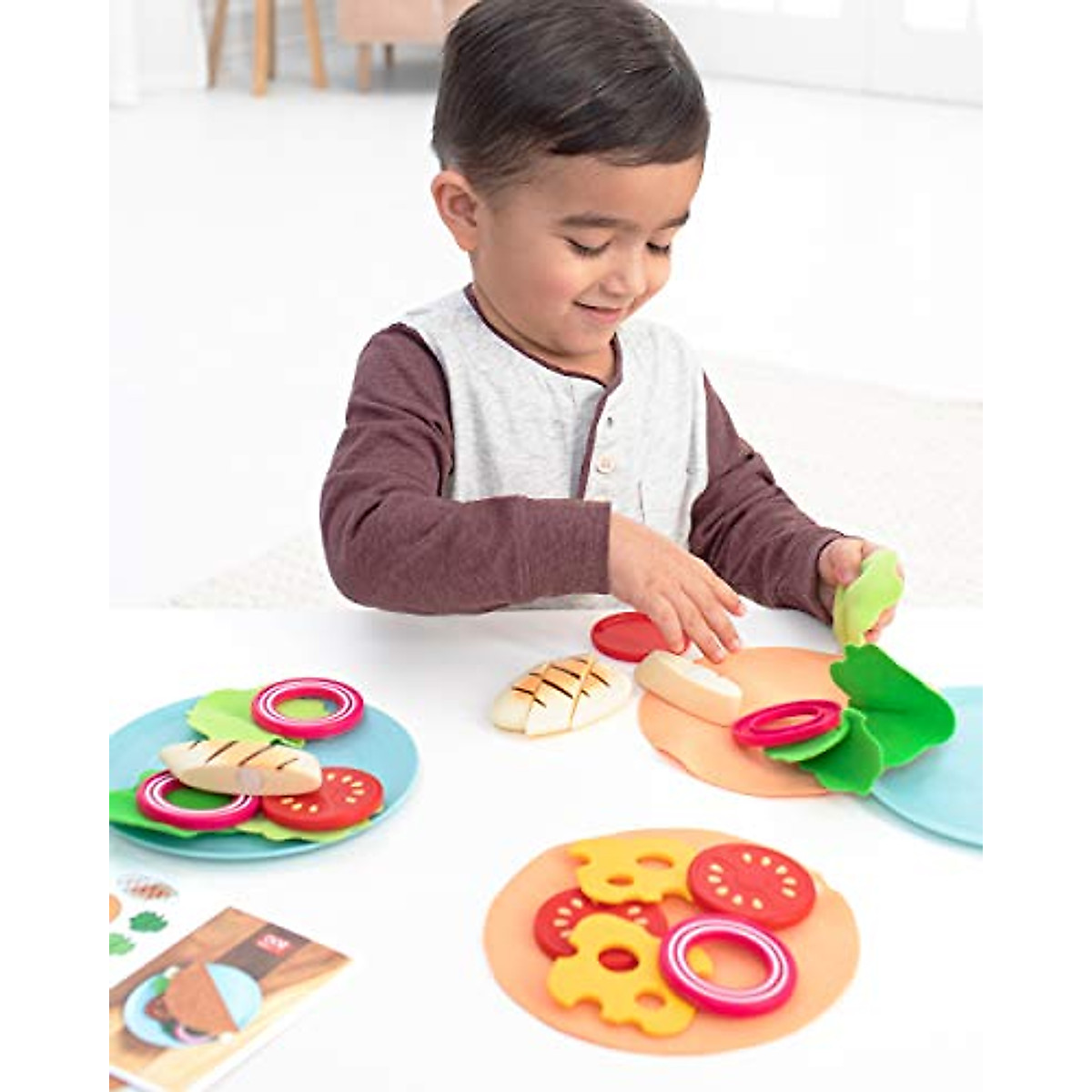 Skip Hop Play Food Set, Zoo Little Chef Meal Kit