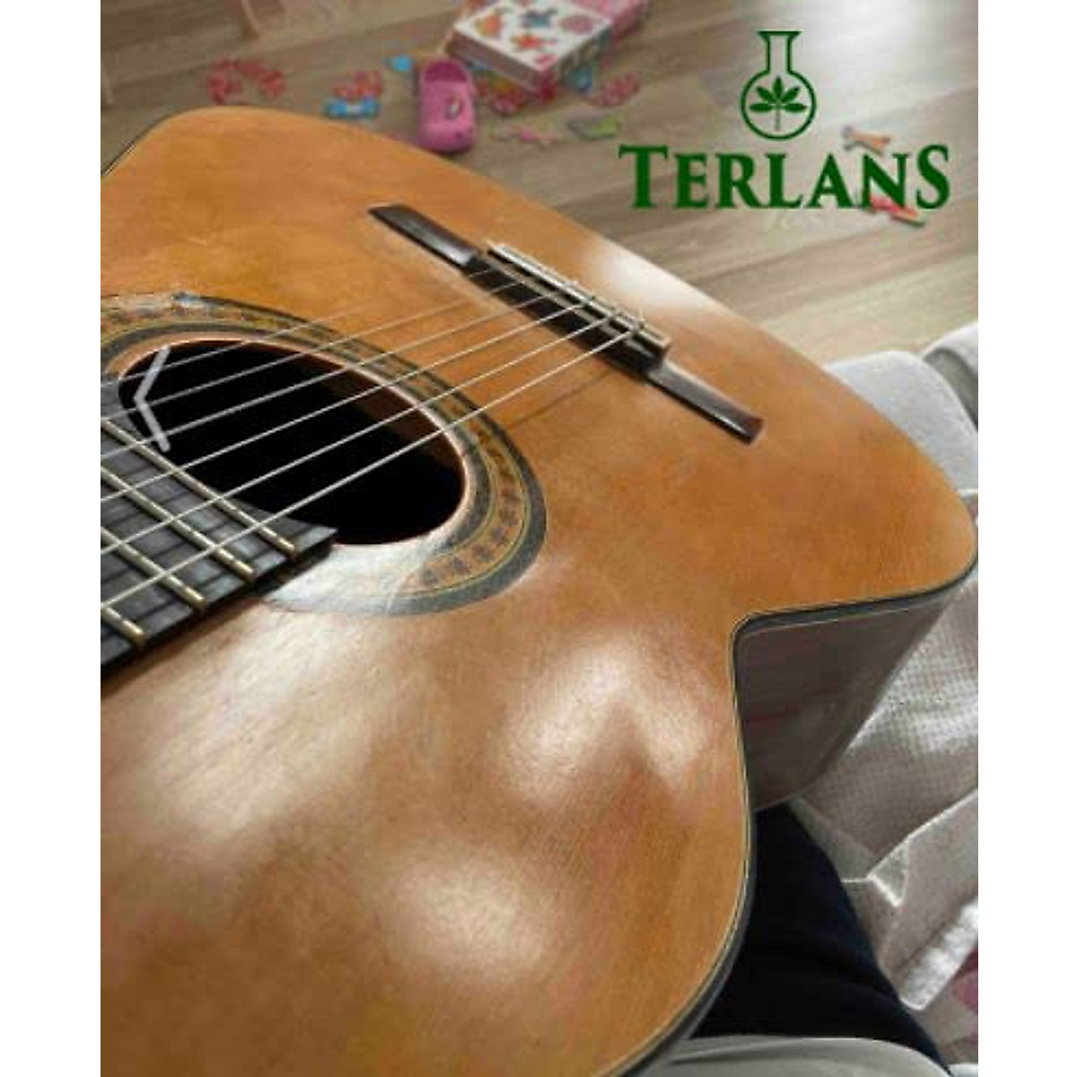 TERLANS Shellac Liquid Blonde 3.38 fl oz (100 ml) Antique Varnish for Musical Instruments and furnitures