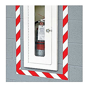 Incom - VHT210 INCOM Manufacturing: Hazard Warning Conformable Tape, 2" x 54', Yellow/Black