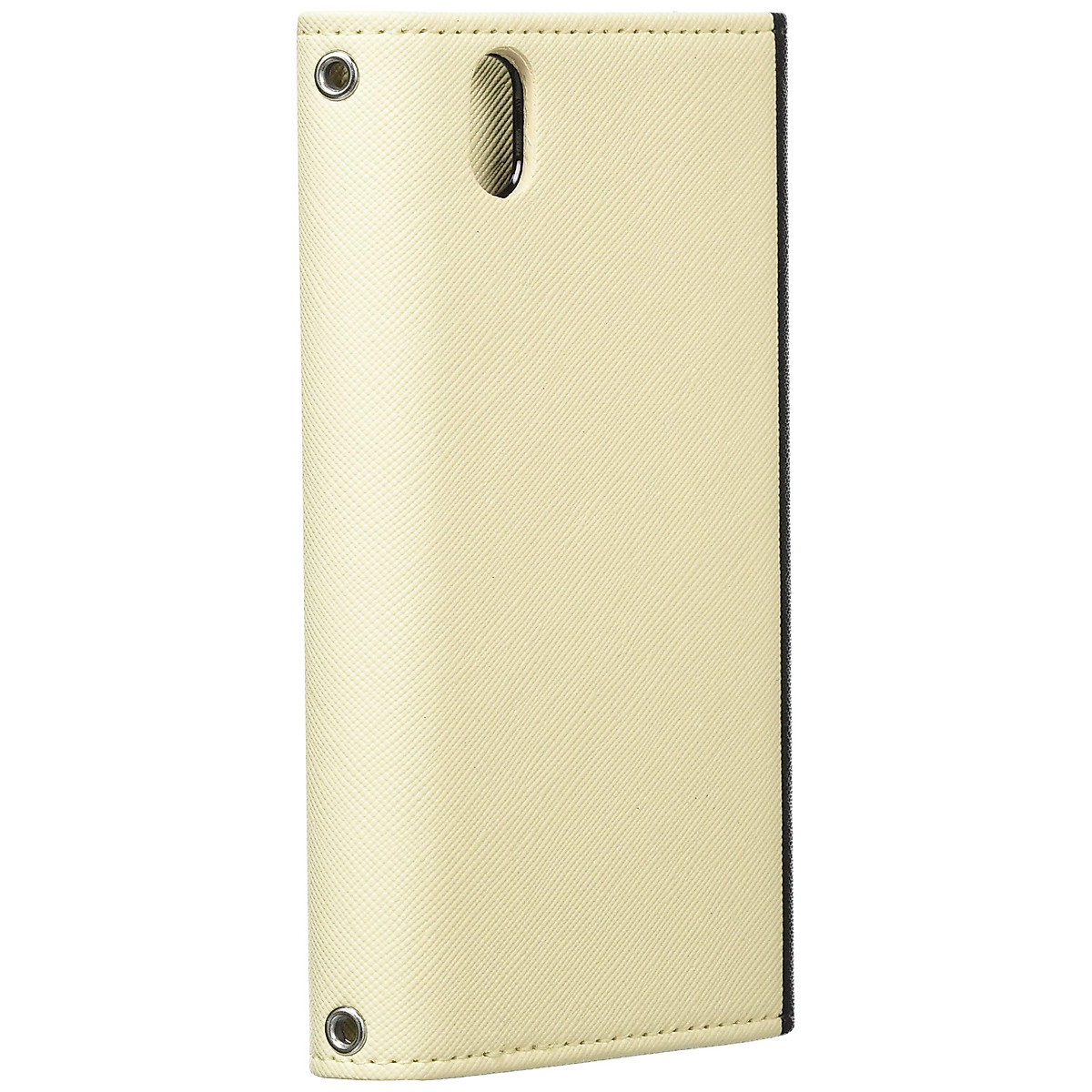 ジルズデザイン(Jills Design) Android One S3 Case Cover Notebook Type Android One S3#009 Ribbon Cream Stripe Smartphone Cover Smartphone Case Notebook Case Notebook Cover s3-tc009-wt06
