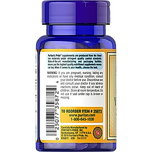 Puritans Pride Vitamin D3 10000 IU Bolsters Health Immune System Support and Healthy Bones & Teeth Softgels, Yellow, 100 Count