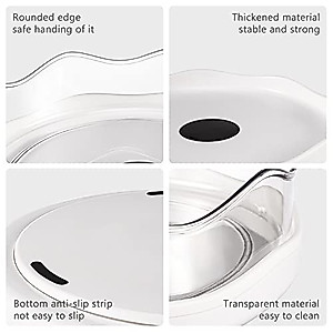 Lazy Susan Turntable Spice Rack Spinning Cabinet Organizer Rotating Condiment Tray Spinner for Pantry Kitchen Vanity Bathroom Jewelry Container Makeup Holder Cosmetic Storage (11 Inch)