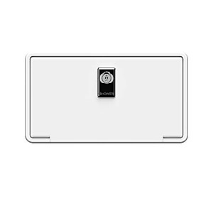 ITC Fontana RV or Boat Exterior Shower Box Kit Faucet with Shower Head (Locking Door Assembly - White with 5' Hose)