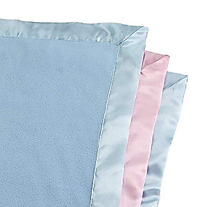 Custom Catch Personalized Newborn Gift Baby Blanket for Girl - Name with Infant Heart Feet Design - Pink or Blue (1 Line Text)