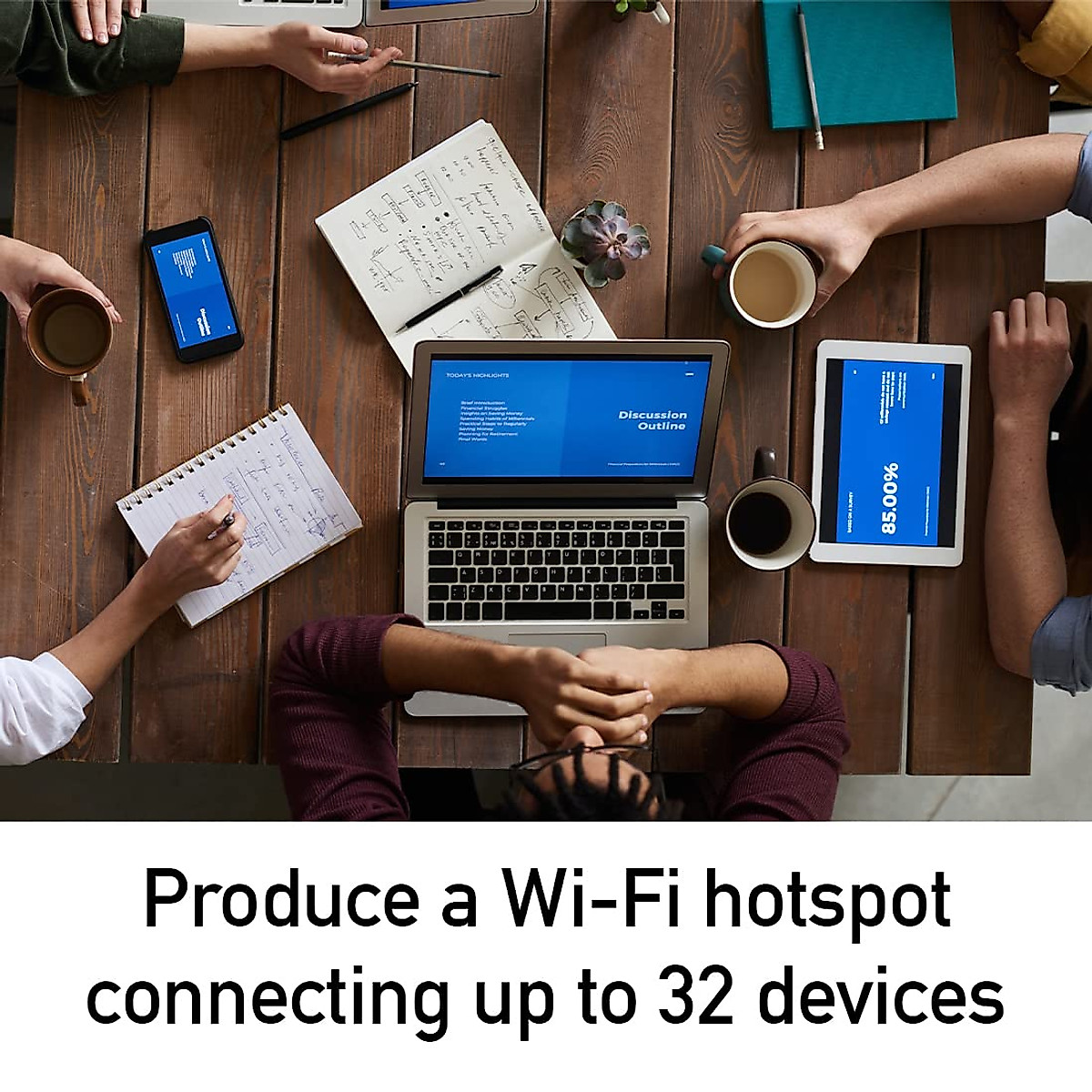 Huawei B311-221 Unlocked 4G LTE 150 Mbps Mobile Wi-Fi Router (3G/4G LTE in Europe, Asia, Middle East, Africa)