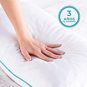 LINENSPA Two Pack Shredded Gel Memory Foam Pillow – Cooling Bed Pillow – Side, Stomach, and Back Sleepers – Pack of 2 – Standard