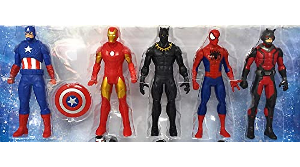 Marvel Avengers 8 Action Figures: Iconic Hero Set!