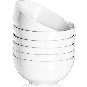 DELLING 22oz Soup/Cereal Bowls Set of 6-7in Salad/Dessert Plates Set of 6