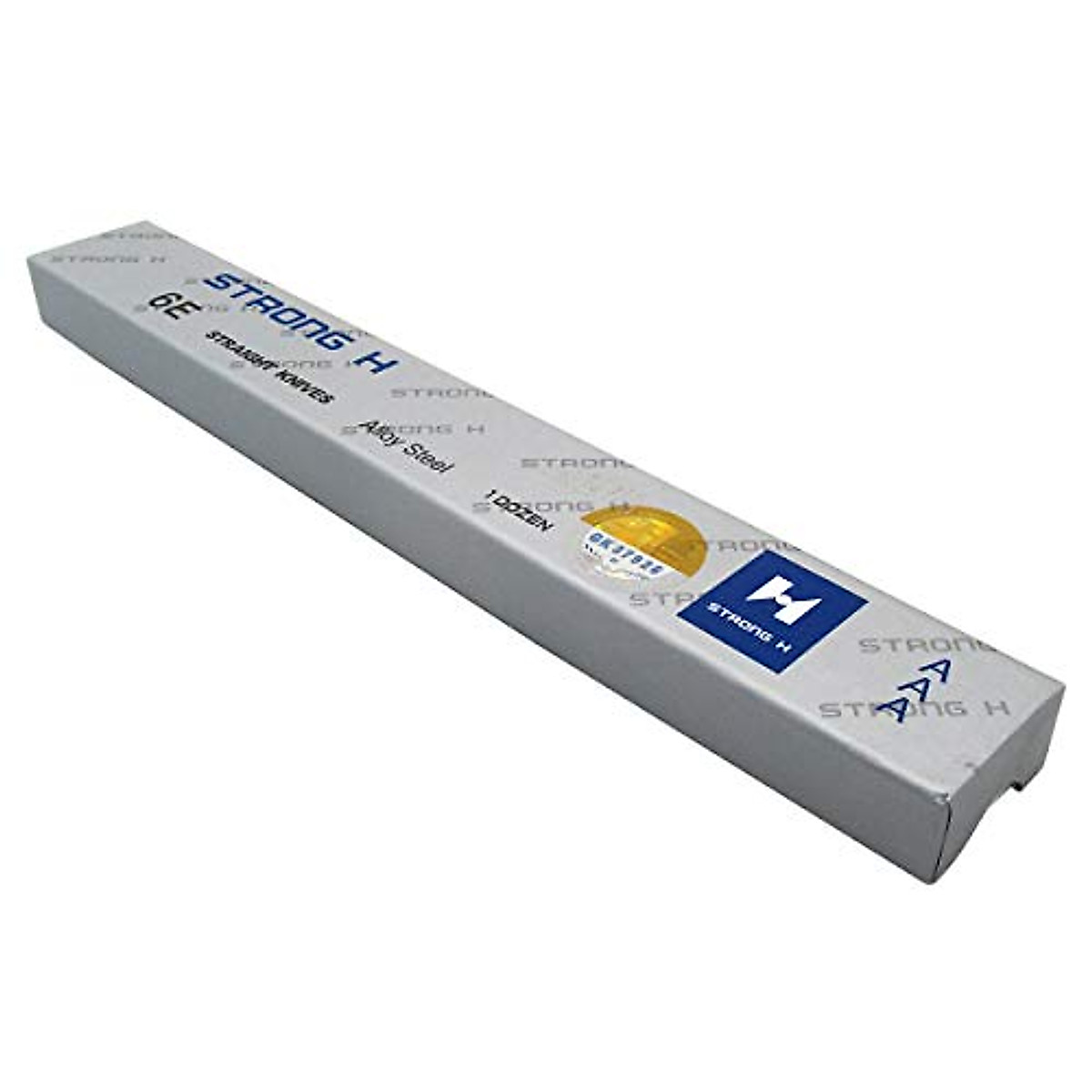 CKPSMS Brand - #6E-Strong H-3A 12PCS 6" Knife Blades Compatible with/Replacement for Eastman Brand Straight Cutting Machine