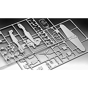Revell GmbH 03893 Messerschmitt Bf109 F-2 Plastic Model Kit, Grey Camouflage