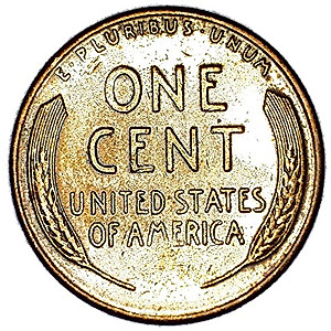 1957 D Filled B Lincoln Wheat Penny Good