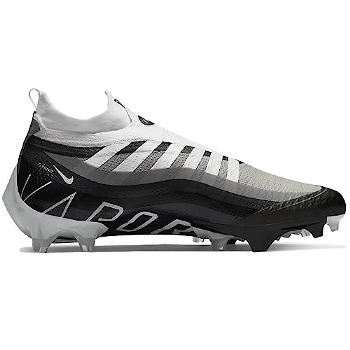 Nike Mens Vapor Edge Elite 360 Flyknit Football Cleats Ao8276 (Black/White-Dark Smoke Grey, us_Footwear_Size_System, Adult, Men, Numeric, Medium, Numeric_10)