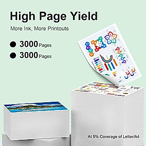 MS DEER Compatible LC3033 Ink Cartridges Replacement for Brother LC3033 XXL Ink Cartridge Black LC3033XXL LC3033BK LC3035 Super High Yield for MFC-J995DW MFC-J805DW MFC-J815DW MFCJ995DW Printer 2-Pack