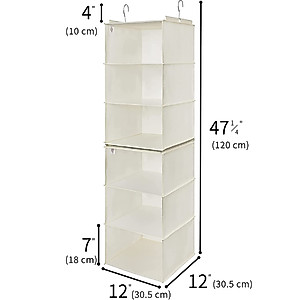 GRANNY SAYS Bundle of 1-Pack Jumbo Storage Bins with Lids & 1-Pack Hanging Storage Shelves