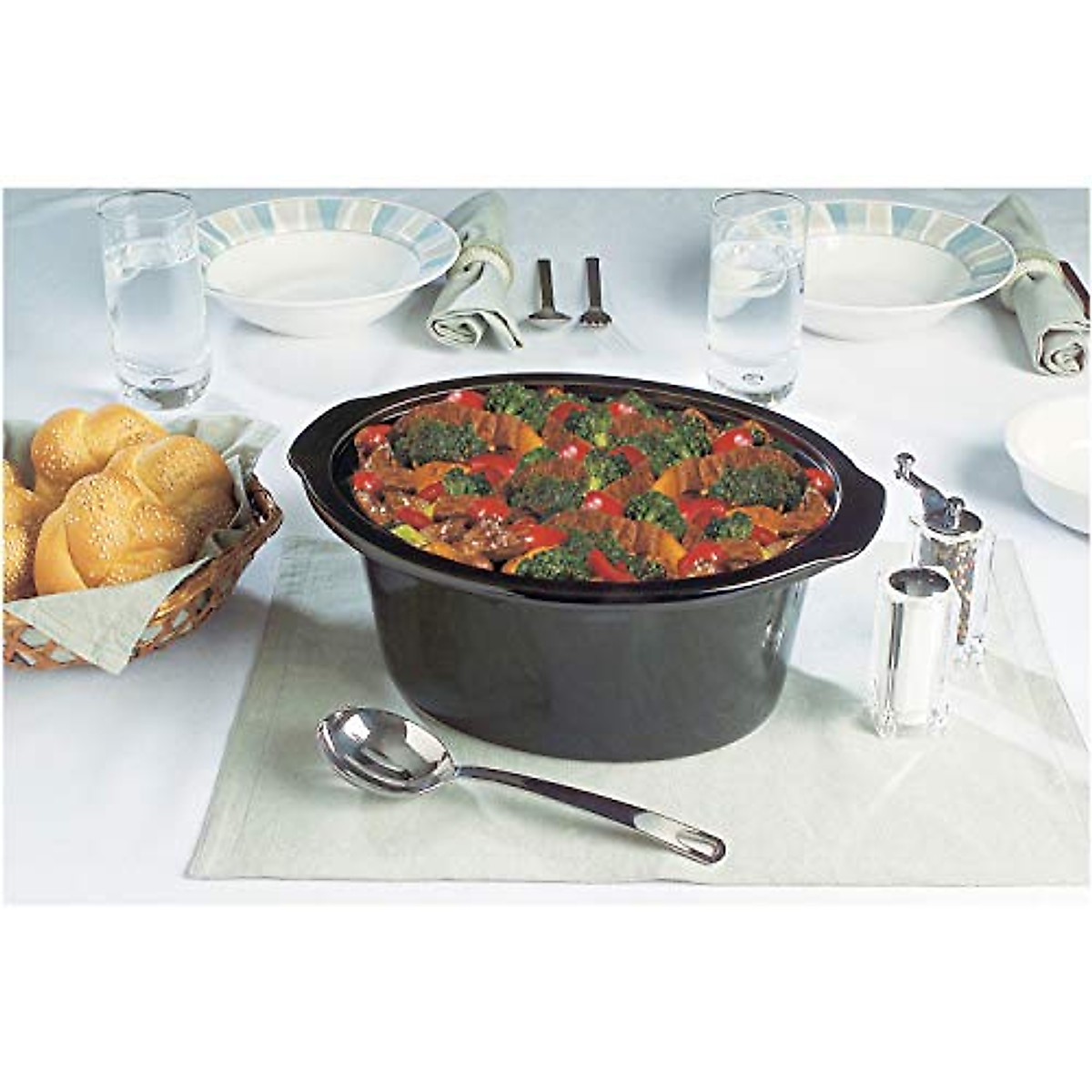 Crock-Pot 4-Quart Smart-Pot Programmable Slow Cooker, Silver