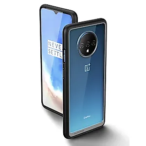 SUPCASE Unicorn Beetle Style Slim Clear Case for OnePlus 7T - Black