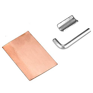 Oumefar Electrode Holder Welding Tool, 400Amp Electrode Clamp Soldering Arc Rod Welding Electrode Clamp Tool Set(Yellow)