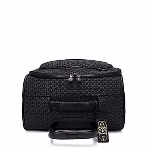 Kipling Women's New Youri Spinner Small Signature Embossed Print