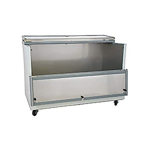 PEAKCOLD School Cafeteria Milk Cooler and Refrigerator