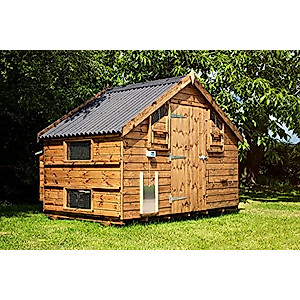 ChickenGuard Automatic Chicken Coop Door Openers, 3 Models, Timer/Light Sensor, Lift up to 4kg Pop Hole Door, Batteries (Premium)