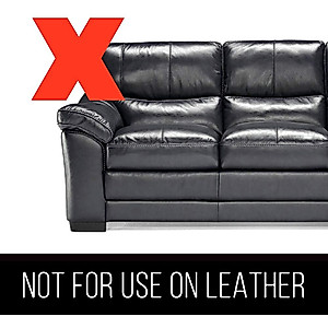 ASHLEYRIVER Reversible Recliner Chair Cover, Sofa Slipcover for Dogs, 3 Cushion Couch Protector (Recliner Oversize: Chocolate/Beige)