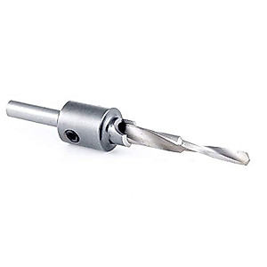 Amana Tool - 55650 Rta Furniture Drill/Countersink Assembly 10mm Dia x 106mm Long x 7mm Sh