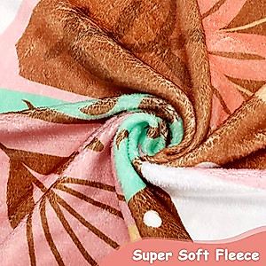 Eunikroko Boho Baby Blanket Butterfly Monthly Milestone Bohemian Floral Girl Photo Prop Sage Green and Pink Blanket Ideas for Baby Stuff Shower Newborn Decorations Nursery Gift Decor Expecting Mom