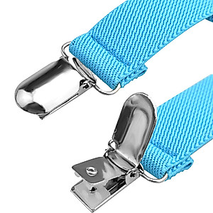 18 Pieces Winter Mitten Clips Elastic Fit Dress Clips Elastic Hat Clip Kids Glove Clips Stainless Steel Small Short Mitten Clips Strong Metal Mitten Glove Clips for Kids Baby Toddler Children Adults