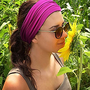 9 Pieces Women's Under Scarf Muslin Hijab Cap Solid Color Hijab Cap Dreadlock Cap Unisex Dreadlock Hair Wrap Muslimah Hijab Tube Cap