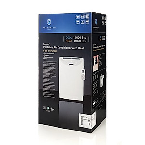 Friedrich ZoneAire PH14B Portable 4-In-One Air Conditioner/Heater/Dehumidifier/Fan with Reverse Cycle Heat Pump | 13,500 BTU, 115 Volt
