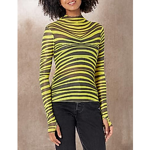 Steve Madden Apparel womens Eliza Shirt, Sulphur Spring, Large US
