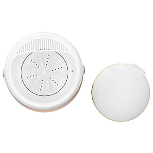 Portable Washing Machine,USB Powered Mini Turbo Washing Machine,Compact Twin Tub Washing Machine Laundry Washer & Spinner Drain Pump,Low Noise Intelligent for Apartment Dorms RV Camping(WHITE)