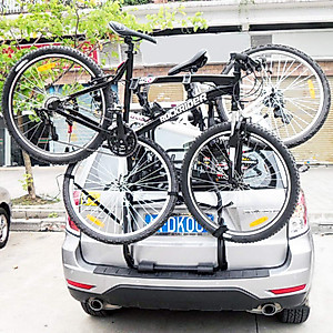 YUEWO Hitch Bike Trunk Mount Rack for SUV and Car