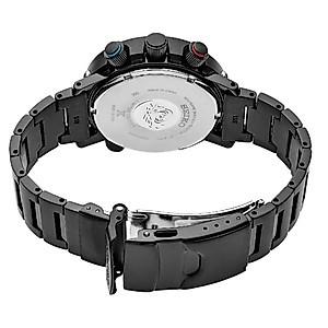 SEIKO Prospex Solar Analog-Digital Diver's Watch Limited Edition 40th Anniversary SNJ037, BLACK