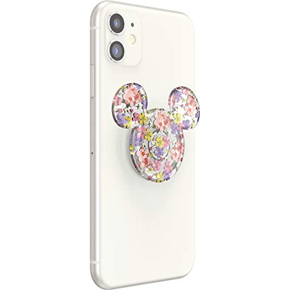 ​​​​PopSockets Phone Grip with Expanding Kickstand, PopSockets for Phone, Disney, Mickey Earridescent - Cascading Flowers