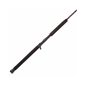 PENN Rampage Jig 6’6” Nearshore/Offshore Spinning Rod; 1-Piece Fishing Rod, 30-80lb Line Rating, Medium Rod Power, Moderate Fast Action, 2-5 oz. Lure Rating