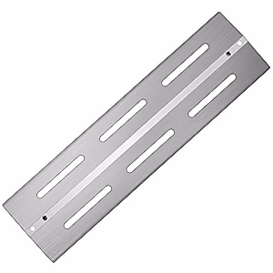 Folocy 15 1/16" Grill Heat Plates Shield Tent for Kenmore 141.16325, 141.16673, 16327, P01705009E, P01708034E, P02008010A, P02008029A Models, Grill Chef PAT502, BBQ Gas Grill Replacement Parts