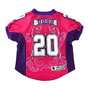 Snoop Doggie Doggs Deluxe Pet Jersey, Boss Lady, Large