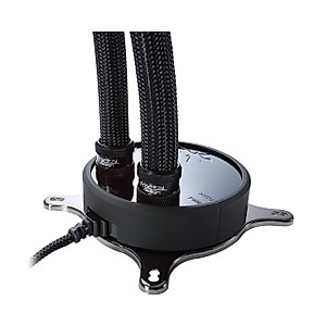 Fractal Design Celsius S36-360 mm Radiator - Silent Liquid CPU Cooler - PWM - Intelligent Controls - 3X Fractal Design Dynamic X2 PWM GP-12 120Mm Silent Fans Included - 1/4" Fitting - Black