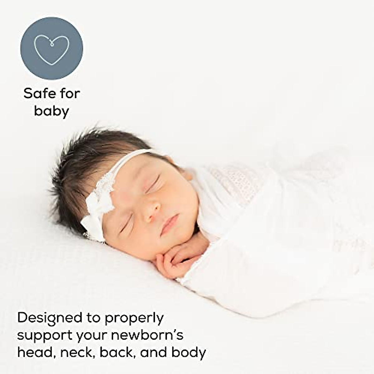 First Landings Newborn Posing Pillows - Photography Props for Baby Boy or Girl Photoshoots - Butterfly Wedge Posing Pillow