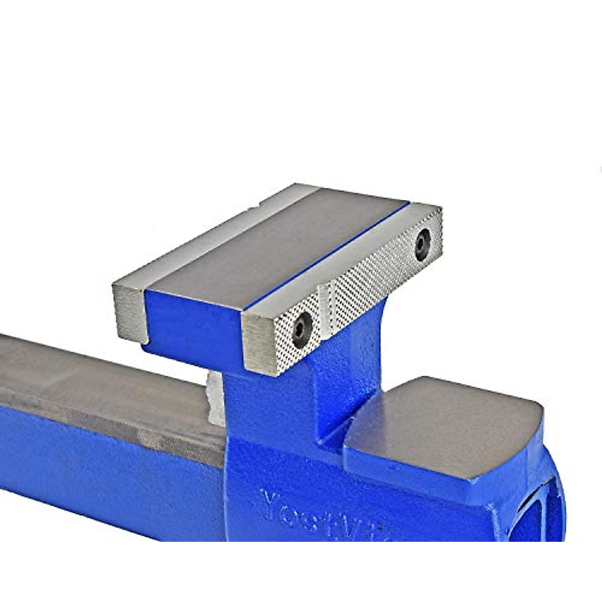 Yost Vises 855-D2 Industrial Grade Reversible Vise, 5.5", Blue