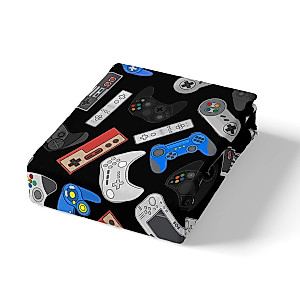 Erosebridal Teens Gamepad Duvet Cover Modern Gamer Comforter Cover Twin Size for Kids Boys Children Video Game Bedding Set Player Gaming Joystick Bedspread Cover Breathable Decorative Room(NO FILLING)